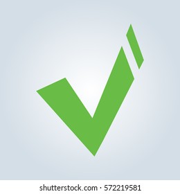 Check Mark Web Mobile Icon Stock Vector (Royalty Free) 572219581 ...
