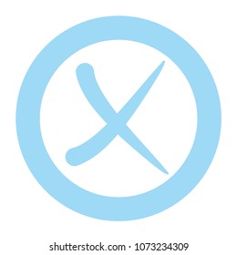 Circle X Logo Stock Vector (Royalty Free) 1380689558
