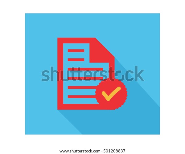 Check Note Paper Business Company Office Stock Vector (Royalty Free ...