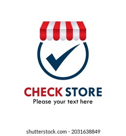 Check Store Logo Template Illustration Stock Vector (Royalty Free ...