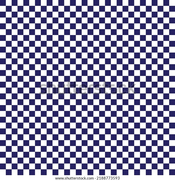 Checker Blue White Square Grid Pattern Stock Vector (Royalty Free ...