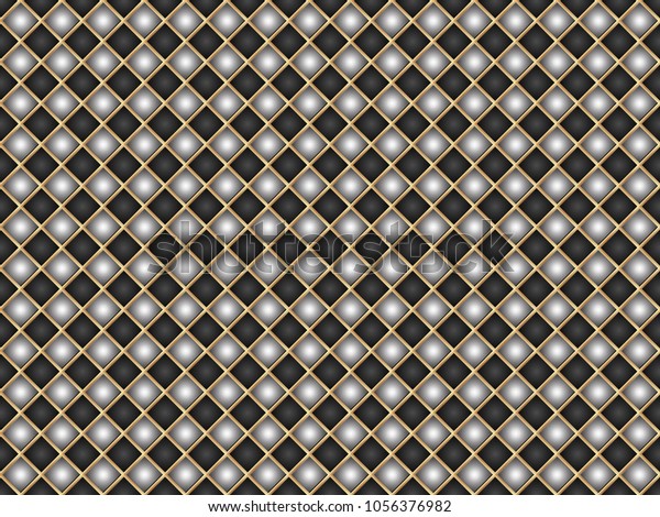 Checkered Floor Tiles Texture Luxury Background Stock Vector (Royalty ...