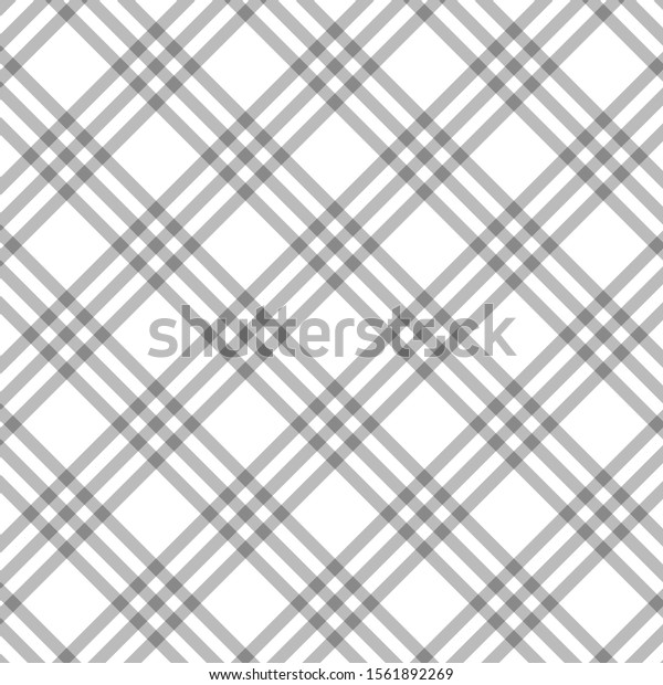 Checkered Gray White Check Pattern Backgroundvector Stock Vector ...