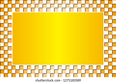 Checkered Picture Frame Photo Frame Material Stock Vector (Royalty Free ...