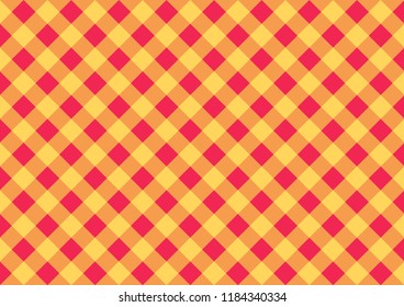 Checkered Yellow Orange Red Wide Card Stock Vector (Royalty Free ...