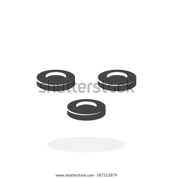 Checkers Vector Logo Flat Design Style: vector de stock (libre de ...