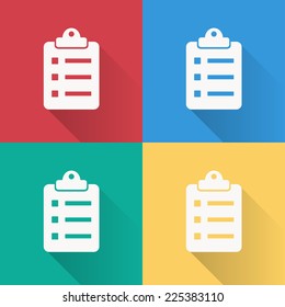 30,287 Checklist icon color Images, Stock Photos & Vectors | Shutterstock
