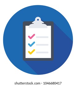 Checklist On Clipboard Stock Vector (Royalty Free) 1046680417 ...