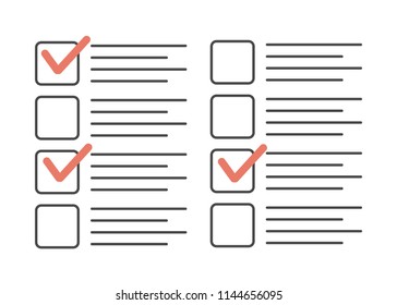 Checklist Tick Marks Check List Exam 스톡 일러스트 1179278635 | Shutterstock