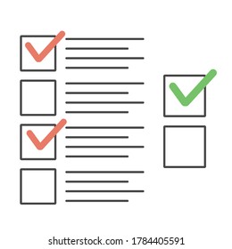 Popular Check List Symbol Right Mark 스톡 일러스트 155927609 | Shutterstock