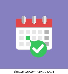 3,331 Calendar checkmarks Images, Stock Photos & Vectors | Shutterstock