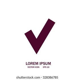 Letter M Check Mark Logo Icon: เวกเตอร์สต็อก (ปลอดค่าลิขสิทธิ์ ...