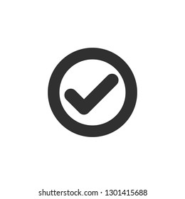Checkmark Icon Correct Symbol Logo Template Stock Vector (Royalty Free ...