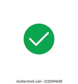 Checkmark Icon Right Symbol Select Sign Stock Vector (Royalty Free ...