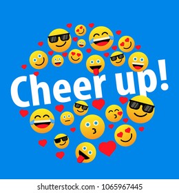 Cheer Label Sign Greeting Card Poster Stock Vector (Royalty Free ...