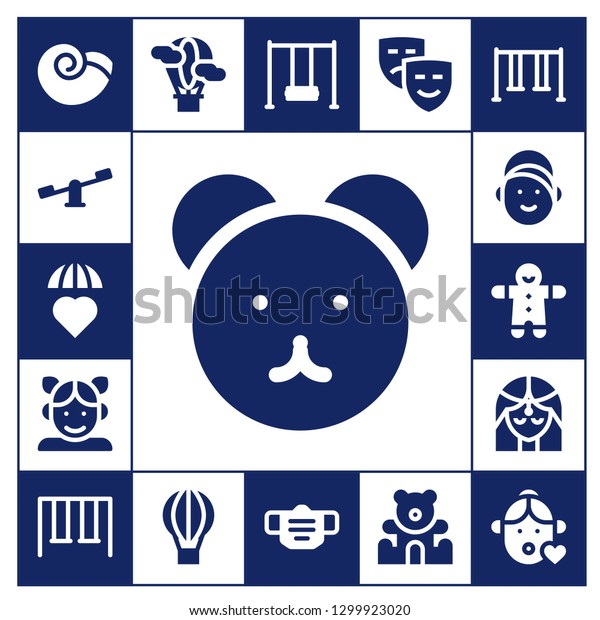Cheerful Icon Set 17 Filled Cheerful Stock Vector (Royalty Free ...
