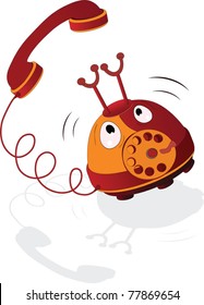 946 Rotary phone cartoon Images, Stock Photos & Vectors | Shutterstock