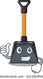 Smiley Snow Shovel Cartoon Character Design: vector de stock (libre de ...