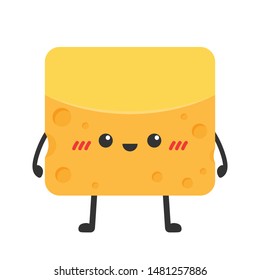 Cheese Character Design Cheese Vector Sign Stock Vector (Royalty Free ...