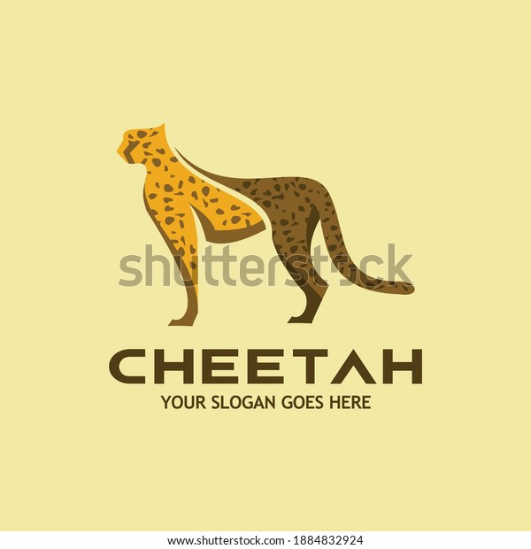 Cheetah Fast Animal Logo Vector Stock Vector (Royalty Free) 1884832924 ...
