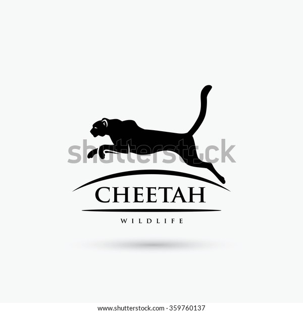 Cheetah Symbol Vector Illustration Stock Vector (Royalty Free ...