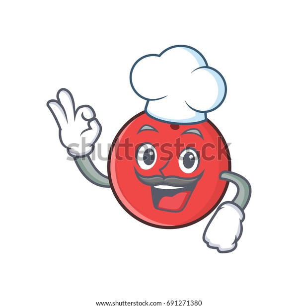 Chef Bowling Ball Character Cartoon Stock Vector (Royalty Free ...
