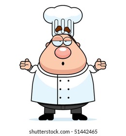 Mad Angry Chef Vector Cartoon Character: vector de stock (libre de ...