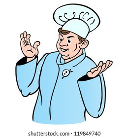 Chef Cook Cartoon Character Stock Vector (Royalty Free) 119849740 ...