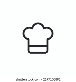 Chef Food Hat Kitchen Cap Stock Vector (Royalty Free) 2197108891 ...