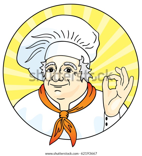 Chef Giving Okay Sign Vector Image Stock Vector (Royalty Free) 62193667 ...