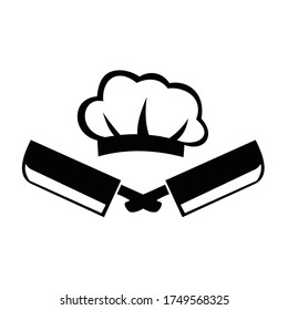 Chef Hat Kitchen Knife Cross Vector: เวกเตอร์สต็อก (ปลอดค่าลิขสิทธิ์ ...