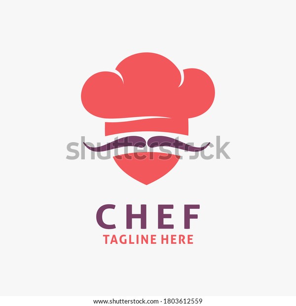 Chef Hat Logo Design Inspiration Stock Vector (Royalty Free) 1803612559 ...