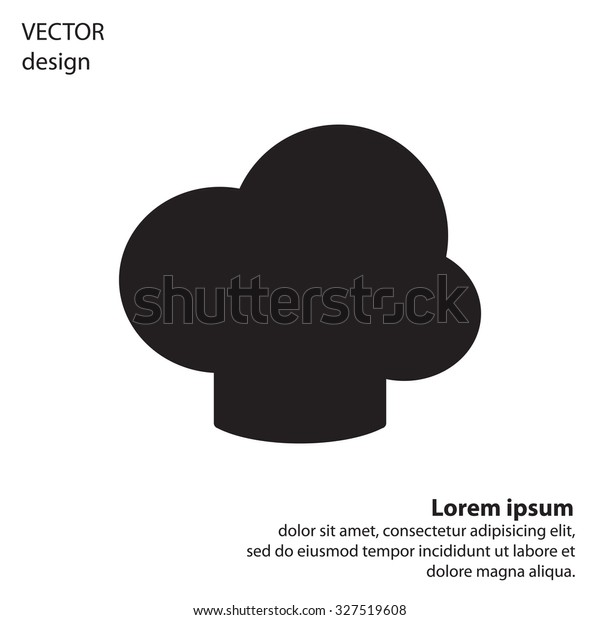 Chef Icon Chef Hat Restaurant Menu Stock Vector (Royalty Free ...