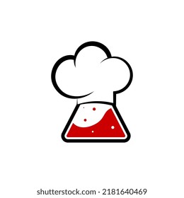 Chef Laboratory Vector Illustration Isolated Background Stock Vector ...