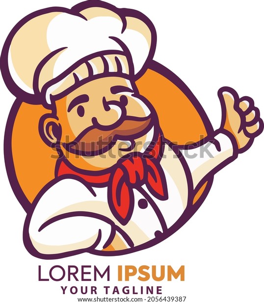 Chef Logo Yummy Concept Vector: เวกเตอร์สต็อก (ปลอดค่าลิขสิทธิ์ ...