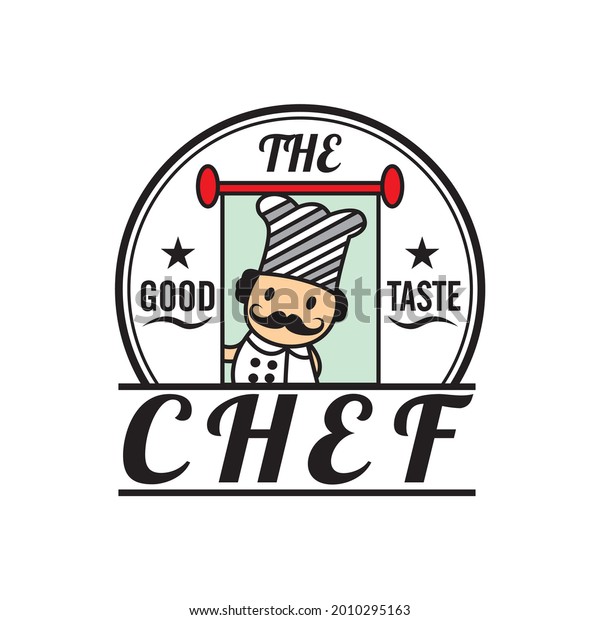 Chef Restaurant Logo Design Inspiration Stock Vector (Royalty Free ...