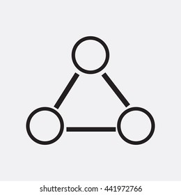 Chemical Compound Icon Stock Vector (Royalty Free) 441972766 | Shutterstock