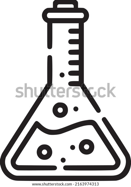 Chemical Equipment Vector Icon Laboratory Tools Stock Vector (Royalty ...