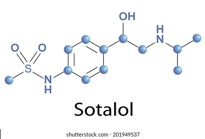 Chemical Formula Sotalol Vector Illustration: เวกเตอร์สต็อก (ปลอดค่า ...