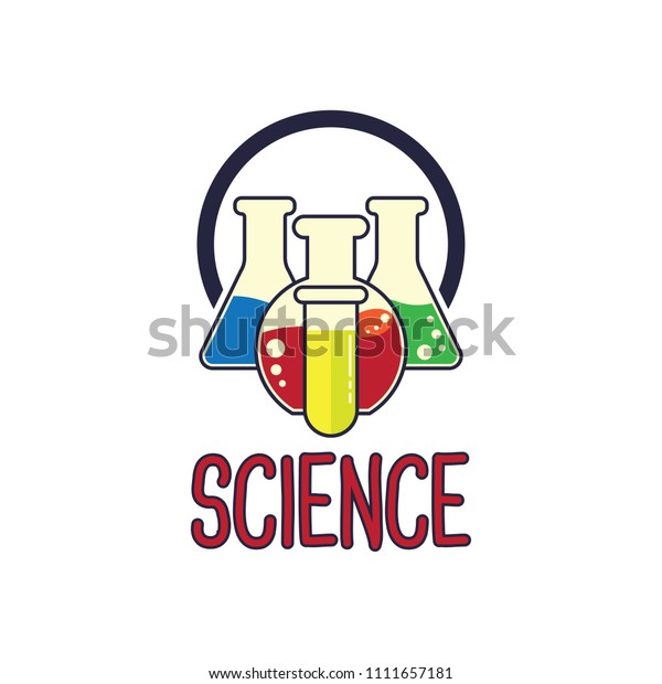 Chemical Logo Science Research Vector Illustration Stock Vector ...