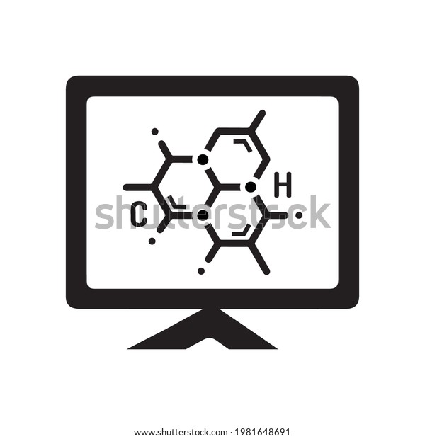 Chemistry Classes Science Knowledge Icon Stock Vector (Royalty Free ...