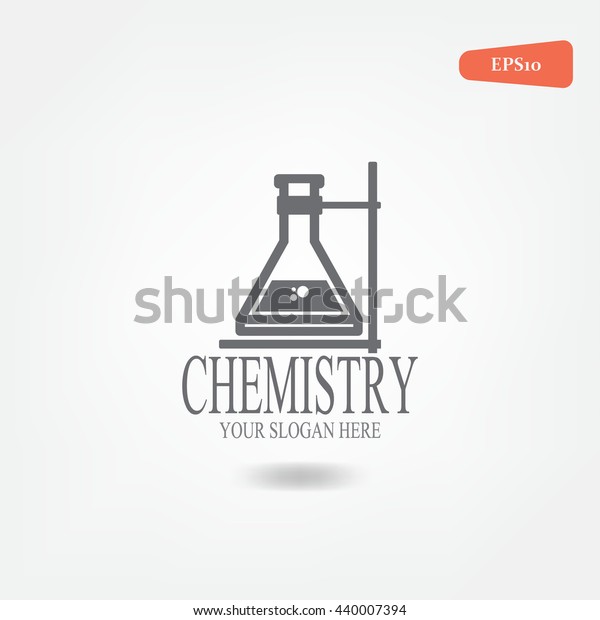 Chemistry Logo Stock Vector (Royalty Free) 440007394