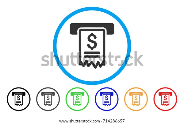 Cheque Payment Icon Vector Illustration Style Stock Vector (Royalty ...