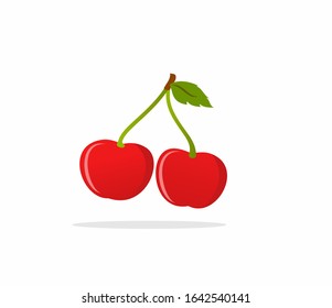 Sweet Cherries Vector Illustration Stock Vector (Royalty Free) 715175314