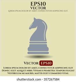 Chess Knight Symbol Stock Vector (Royalty Free) 357267584 | Shutterstock