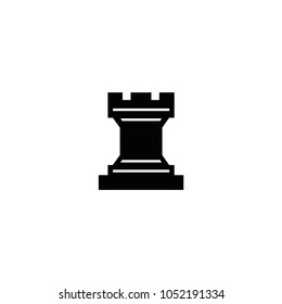 Chess Rook Icon Stock Vector (Royalty Free) 1052191334 | Shutterstock