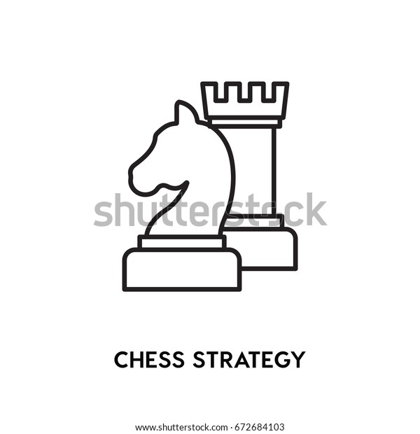 Chess Strategy Vector Icon Gross Master Stock Vector (Royalty Free ...