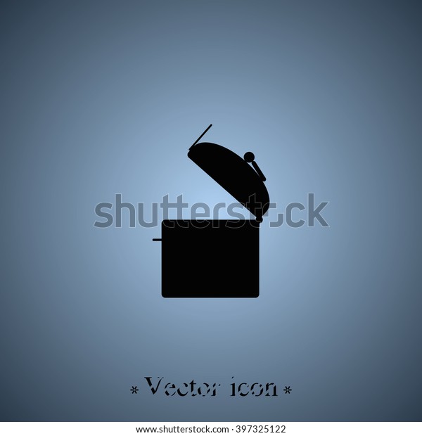 Chest Open Icon Stock Vector (Royalty Free) 397325122 | Shutterstock