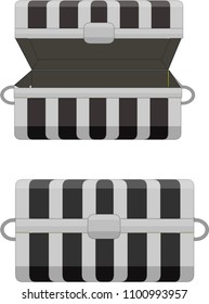 Chest Vector Cartoon Step By Step Stock Vector (Royalty Free ...