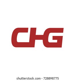 Chg Logo Initial Letter Template Design: เวกเตอร์สต็อก (ปลอดค่า ...